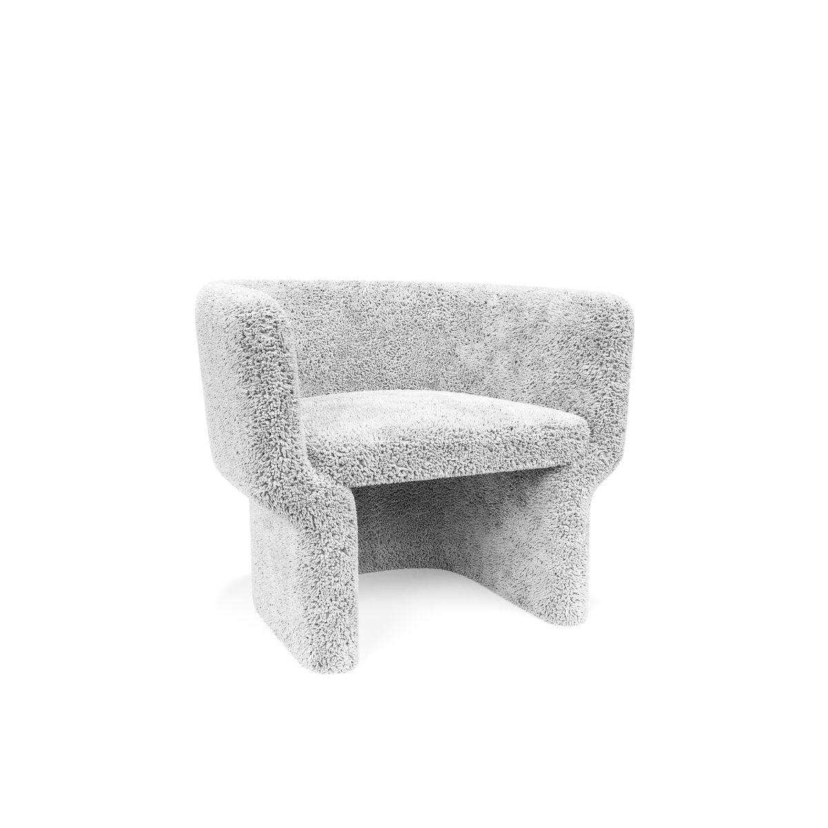 Cachet Armchair - Ivory Shearling – Tavolo Rental