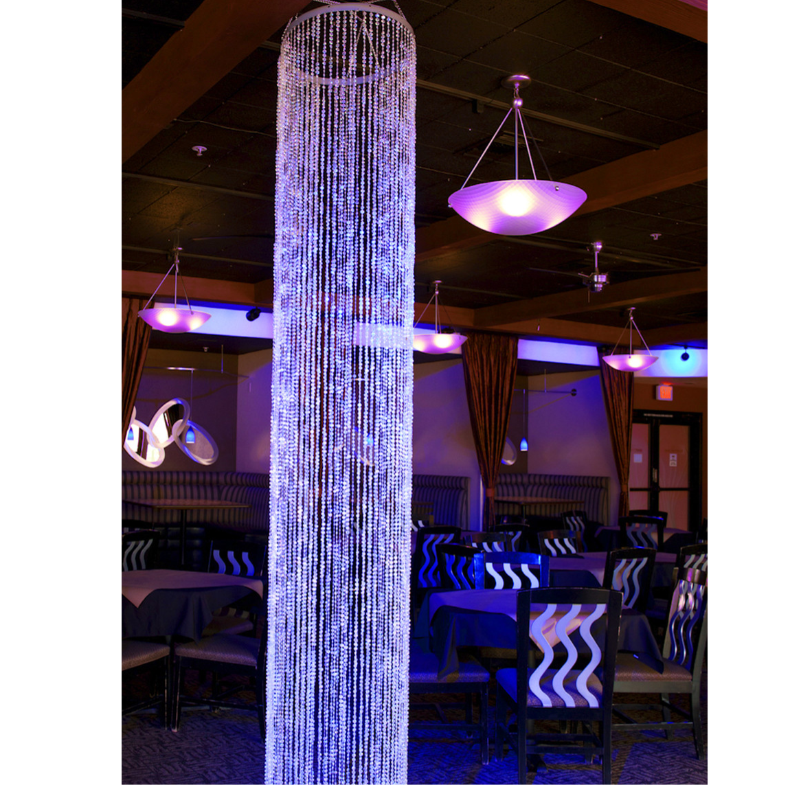 Diamond Column Ceiling Pendant – Tavolo Rental