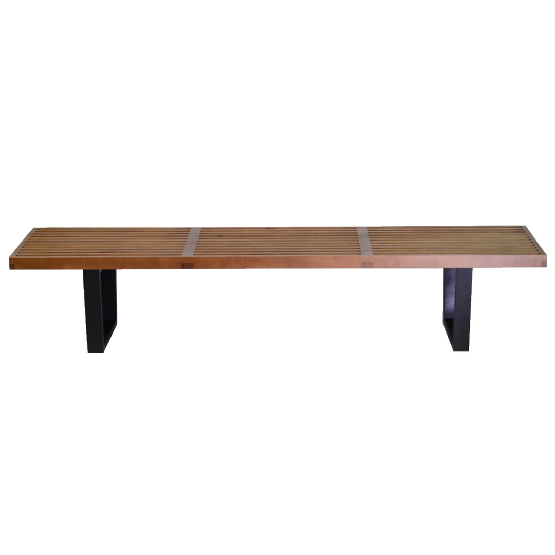 Slatted Platform Bench – Tavolo Rental