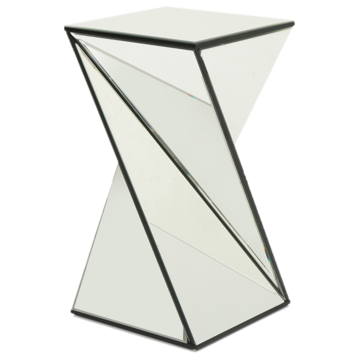 Twist Mirror End Table – Tavolo Rental