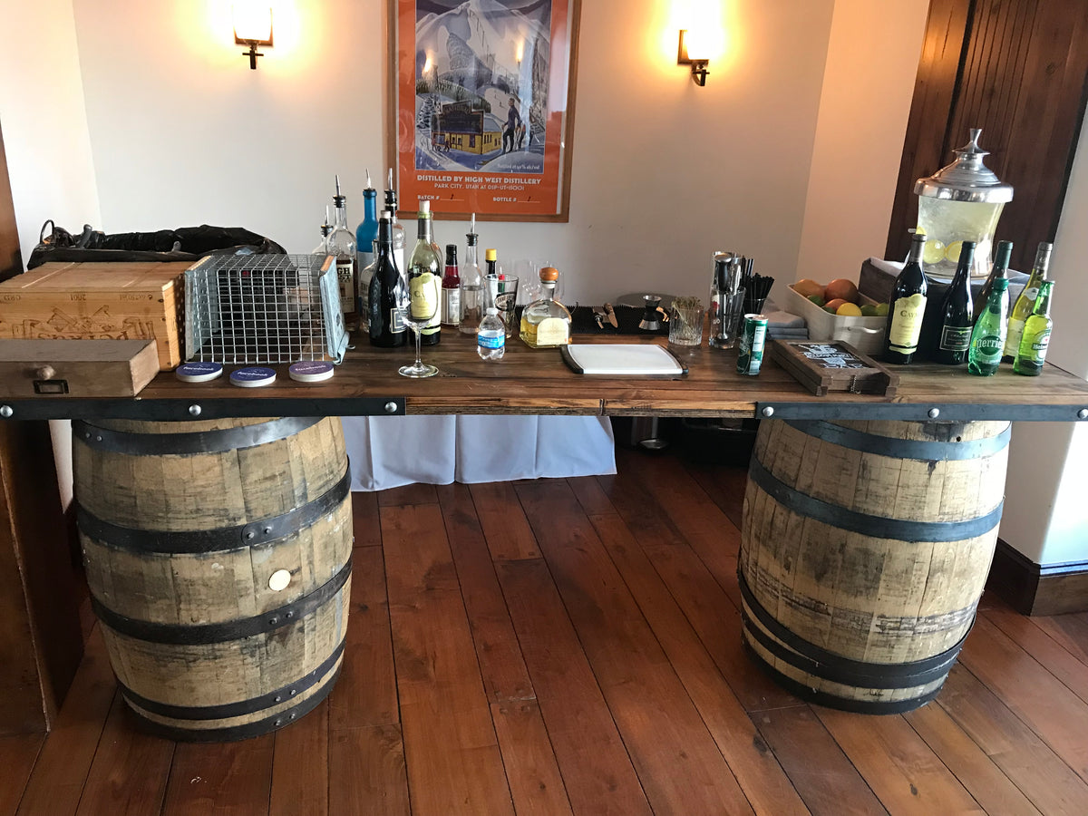 Whiskey Barrel Bar – Tavolo Rental