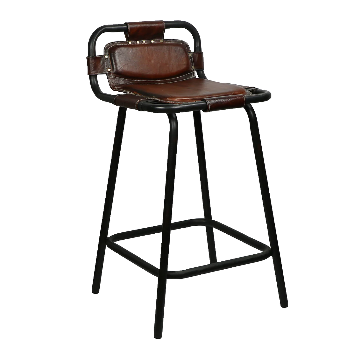 Leather Nova Stool – Tavolo Rental