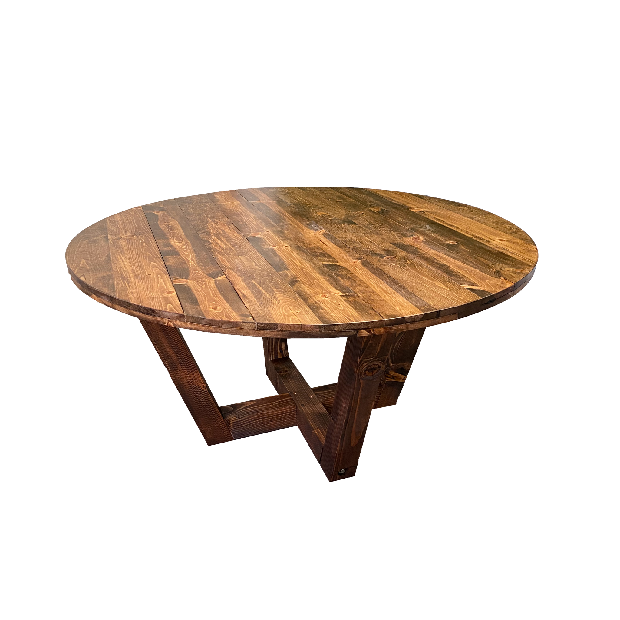 Farm Table (Round) – Tavolo Rental